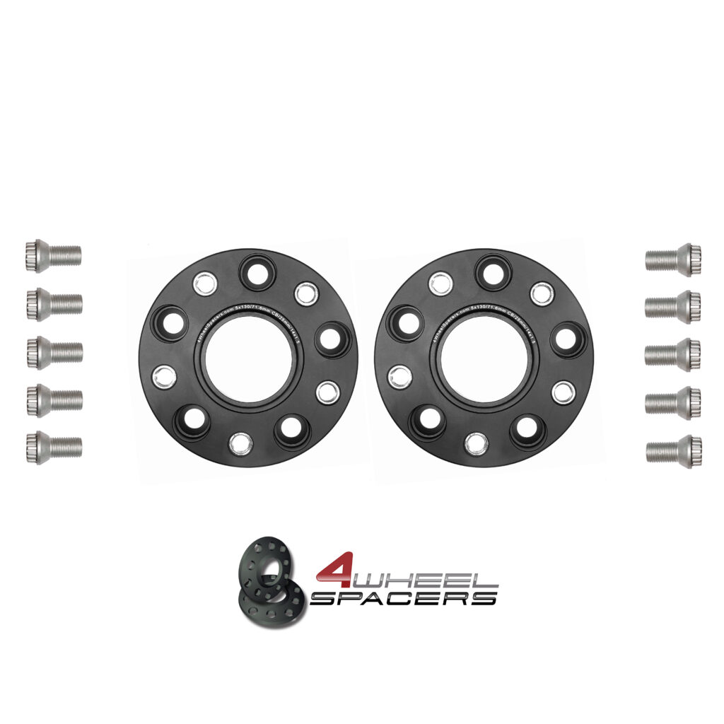 25mm Porsche Wheels Spacers with Bolt Kit | 4WheelSpacers