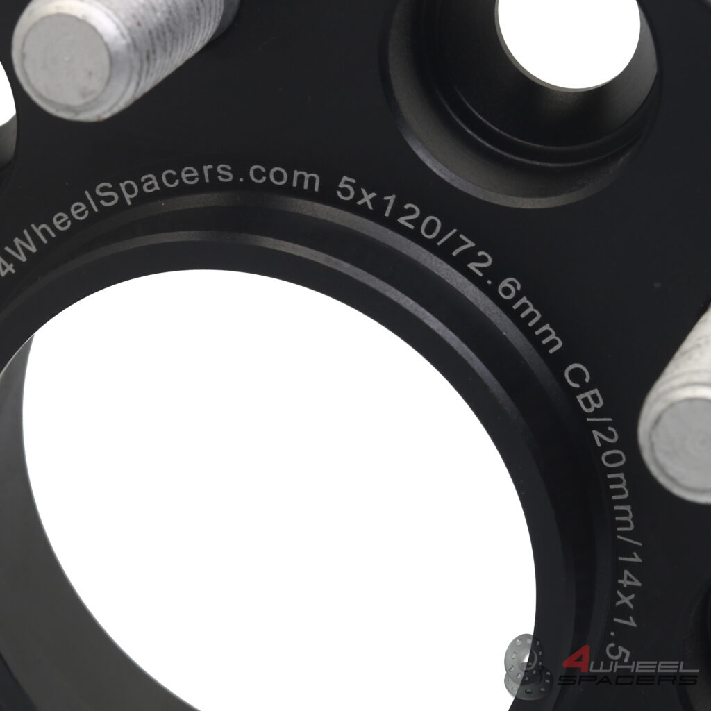 Land Rover 20mm Hub-Centric Wheel Spacers with M14x1.5 Studs | Hub ...